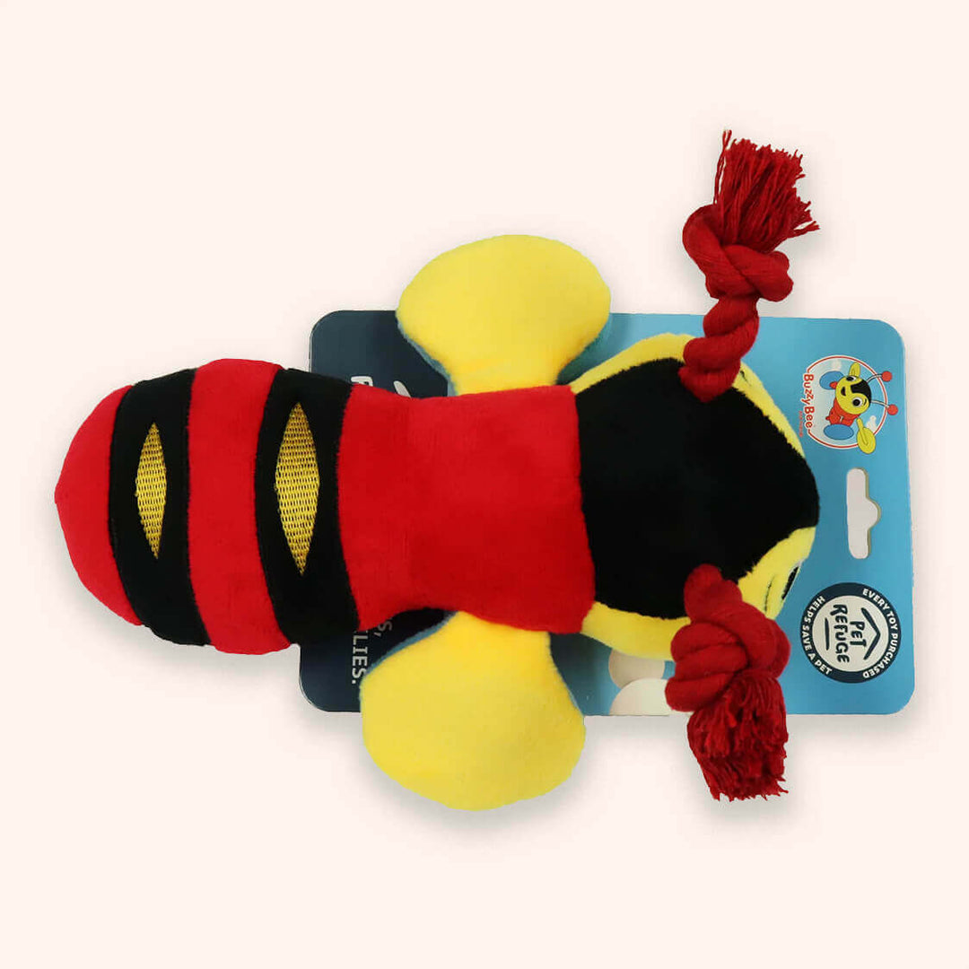 Buzzy Bee Plush Dog Toy | OLLIE & JAMES
